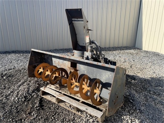 Case Skid Loader Attach Snow Blower | Heavy Construction Equipment ...