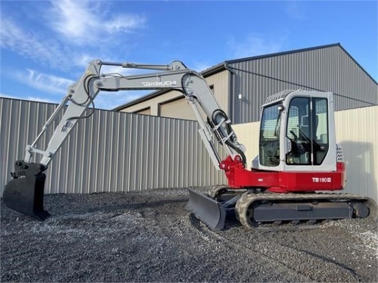 Takeuchi TB180FR Excavator | Heavy Construction Equipment Excavators ...