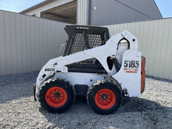Bobcat S185 Wheel Skid Loader | Heavy Construction Equipment Skid ...