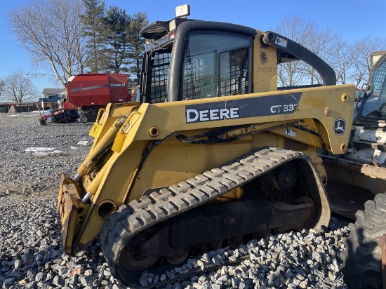 John Deere CT332 Track Skid Loader | Heavy Construction Equipment Skid ...
