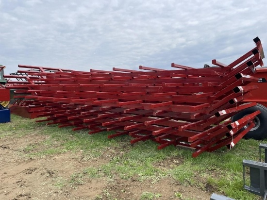 New - Hay Wagon Topper - RED | Farm Equipment & Machinery Farm Wagons ...