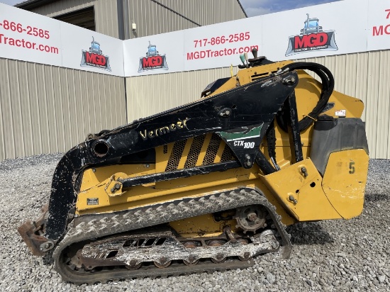 Vermeer CTX100 Mini Track Skid Loader | Heavy Construction Equipment ...