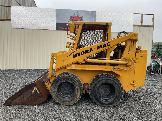 Hydra-Mac 20C V Wheel Skid Loader | Heavy Construction Equipment Skid ...