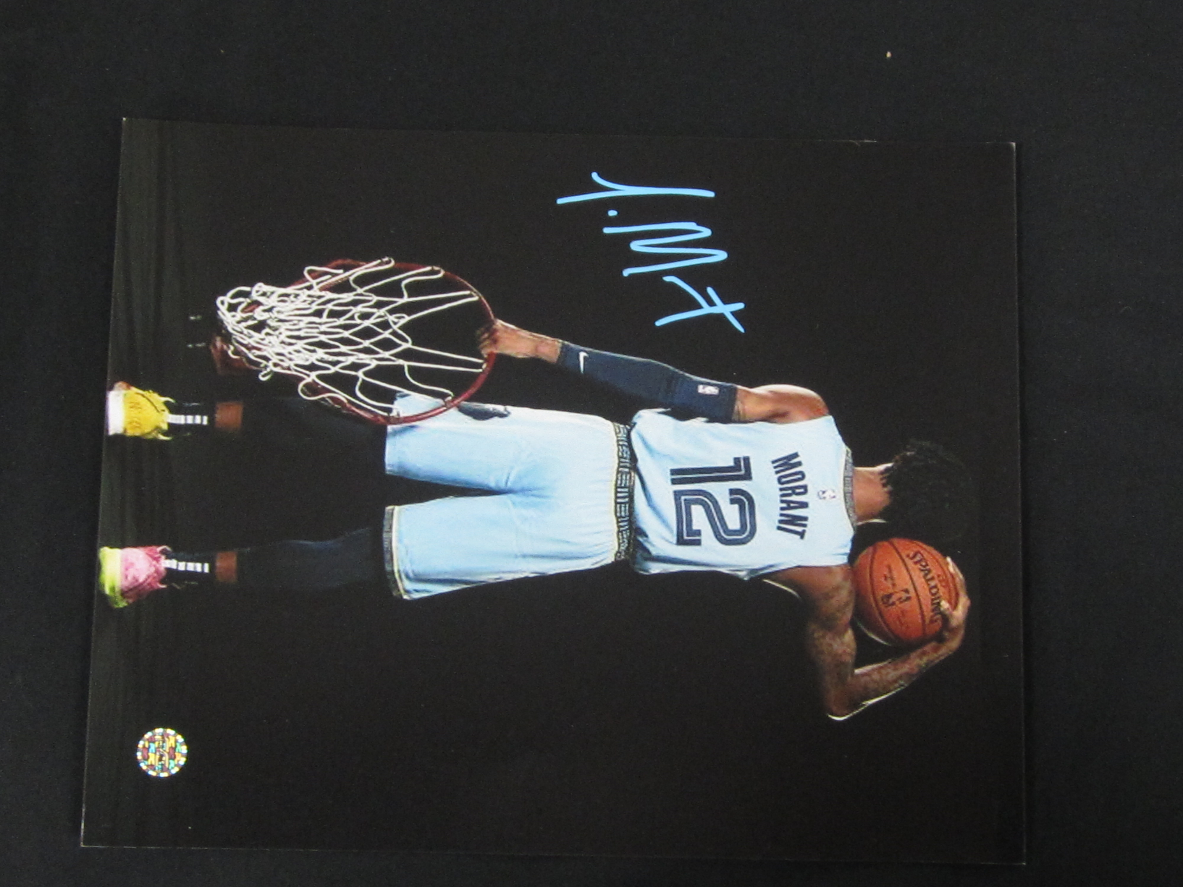 JA MORANT SIGNED 8X10 PHOTO WITH COA GRIZZLIES | Proxibid