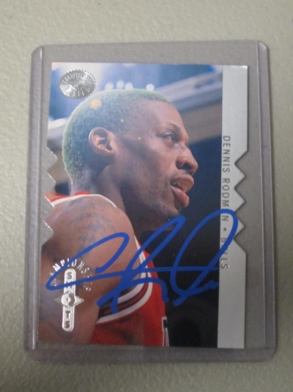 1995-96 UD SP DENNIS RODMAN AUTOGRAPH | Art, Antiques & Collectibles ...