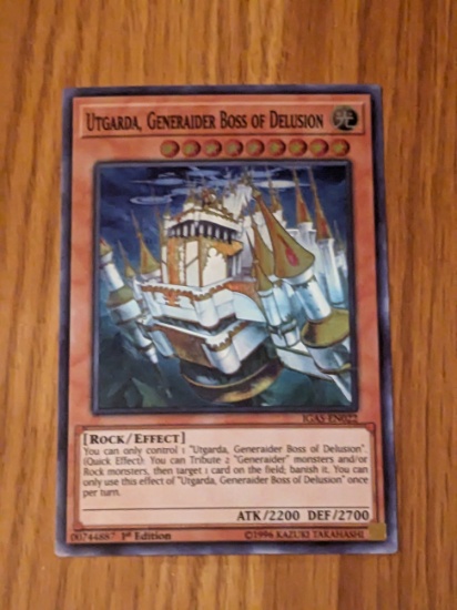 Yugioh! Utgarda, Generaider Boss of Delusion - IGAS-EN022 - Super Rare ...