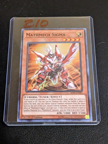 Mathmech Sigma - BLMR-EN060 - Ultra Rare Yugioh! Holo Foil | Online ...