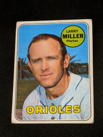 Larry Miller Baltimore Orioles 1969 Topps Vintage - #323 - Baseball ...