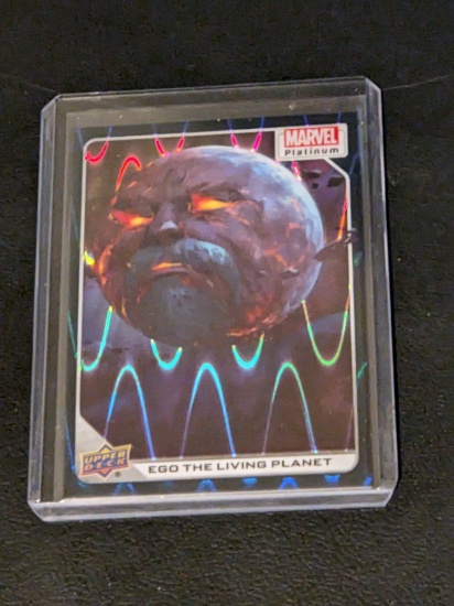 340/799 Marvel Trading Card Platinum Teal Wave Ego The Living Planet ...