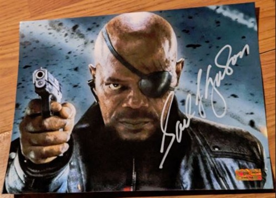 Samuel L Jackson Signed Auto 8.5 x11 Photo with coa | Art, Antiques ...