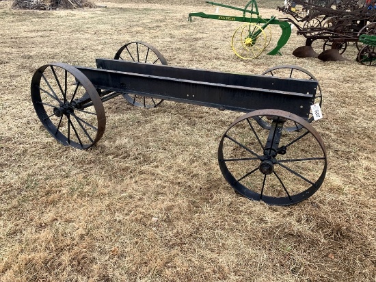 Large Steel wheel engine cart | Online Auctions | Proxibid