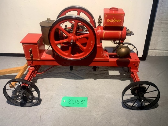 Model Engine Galloway on cart | Farm Equipment & Machinery Antique Farm ...