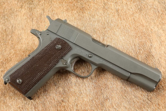 US Army WW2 Union Switch & Signal US&S Model 1911A1 .45 ACP 5" Semi ...