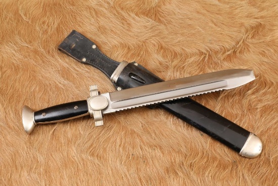 German EM Hewer Dagger WW2 Deutsche Rotes Kreuz DRK Red Cross, Sheath ...