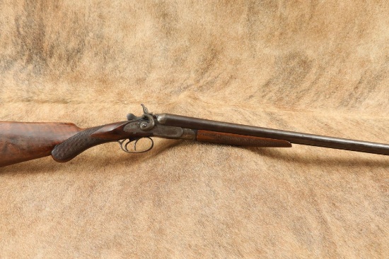 Belgian ACME Arms Damascus Barreled SXS External Hammer 12 GA 30 ...