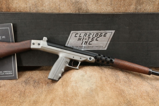 Claridge Family Collection Hi-Tec C-9 Carbine Silver 9mm 16â€ Semi-Auto ...