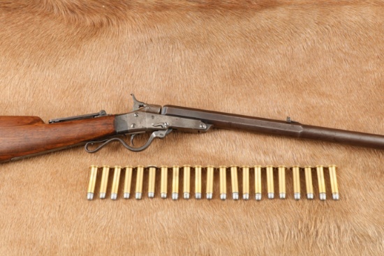 Maynard 1873 #10 Improved Mid-Range .40-40 CF Single Shot Rifle & Ammo ...