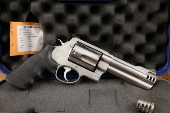 Smith & Wesson Model 460 XVR 163465 .460 S&W Magnum 5" Double Action ...
