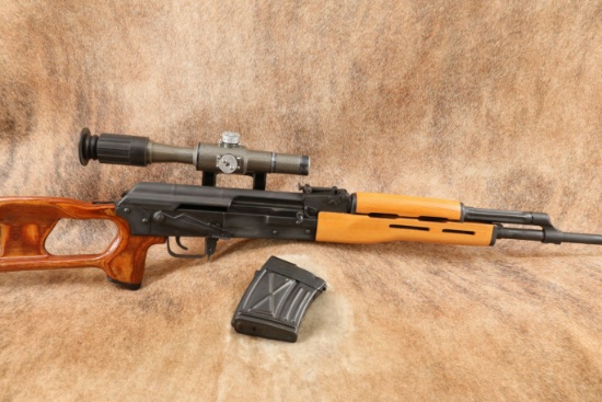 Romanian PSL-54C 7.62x54R 24 1/2" Semi-Auto Sniper Rifle with LPS 4x6 ...