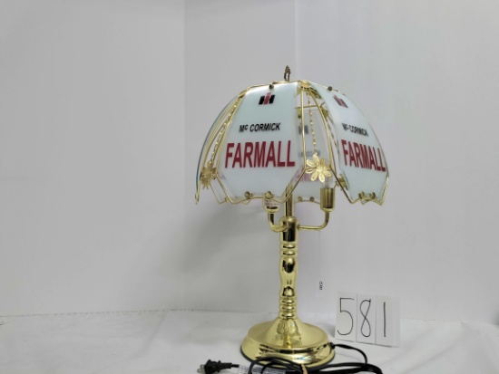 IH Farmall golden color touch lamp three bulbs | Art, Antiques ...