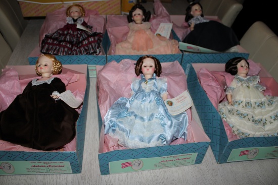 Madame Alexander First Lady Dolls Series II. Six dolls to complete the ...