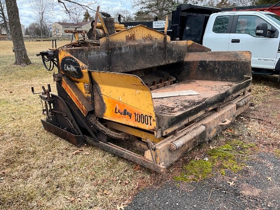 2001 Lee Boy 1000T Asphalt Paver | Heavy Construction Equipment Asphalt ...