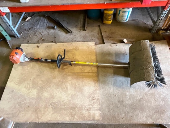 Stihl Power Sweeper | Heavy Construction Equipment Construction ...