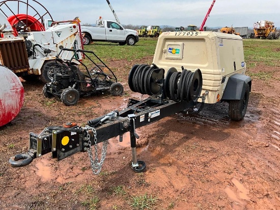 2017 Doosan 185 CFM Tow Behind Air Compressor | Heavy Construction ...