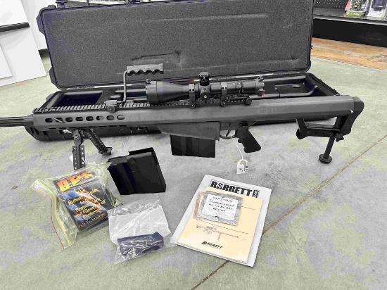 Barrett M107 Mil-Spec Deployment Rifle Kit | Guns & Military Artifacts ...