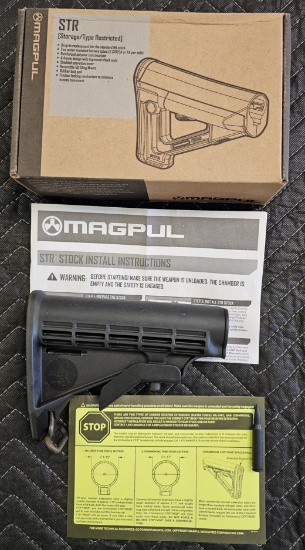 Magpul STR Stock MAG471 Black NEW | Guns & Military Artifacts Gun Parts ...