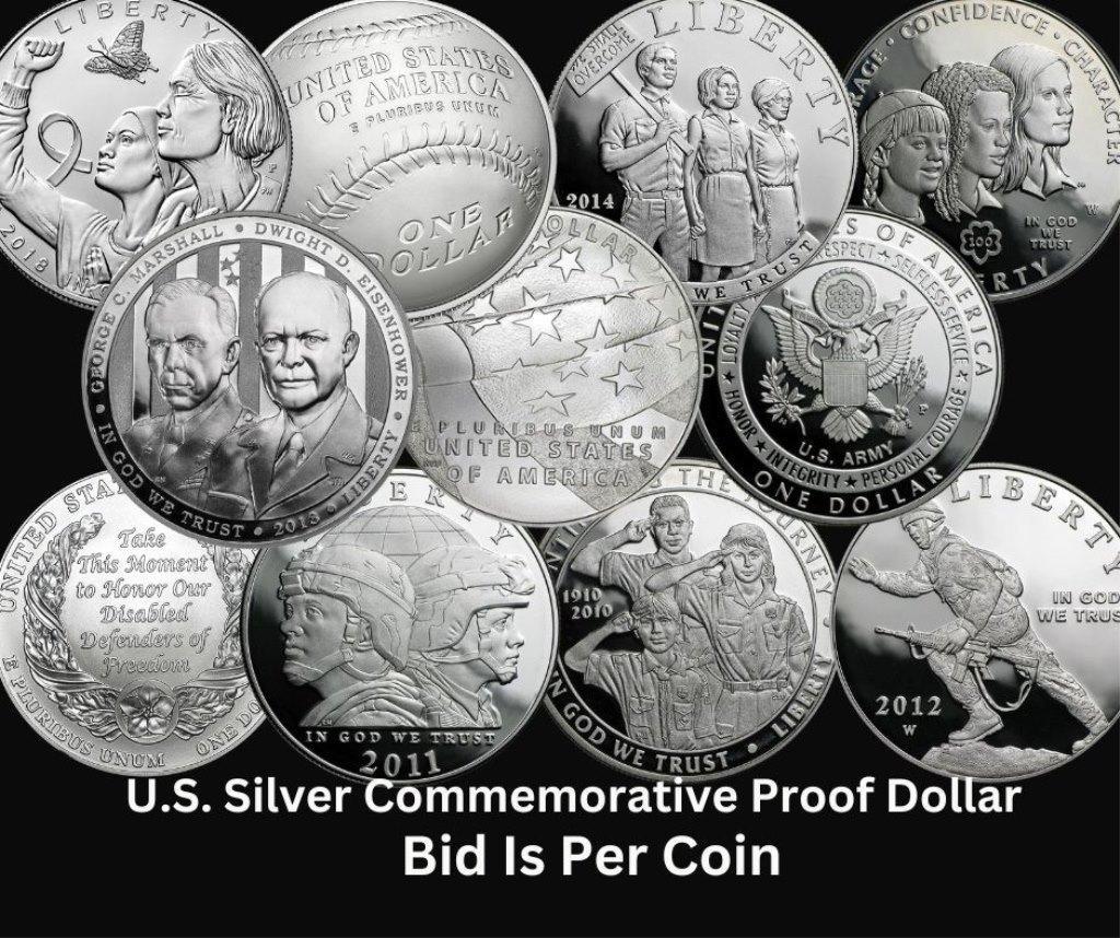 US Mint Silver Commemorative Proof (2000s) | Proxibid