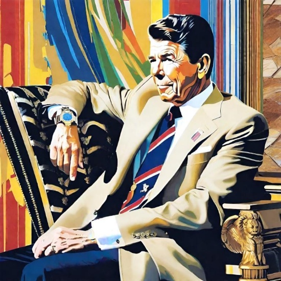Reagan The Presidents President Signed by Charis | Art, Antiques ...