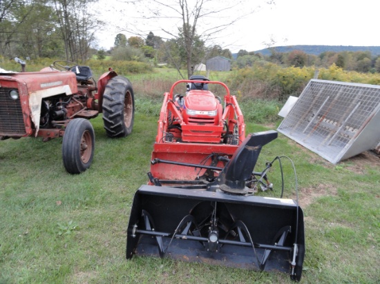 Simplicity Legacy XL tractor with loader, mower and snow blower | Farm ...