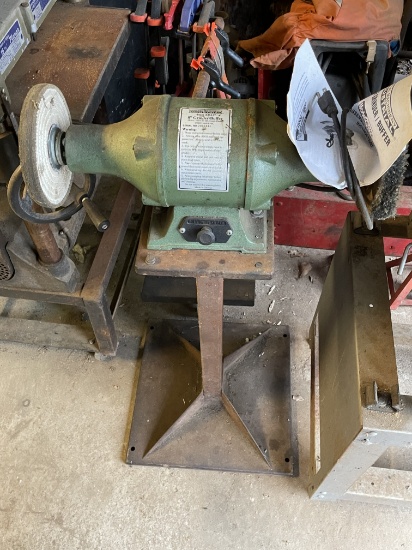 3 bench grinders on pole. All work | Heavy Construction Equipment Light ...