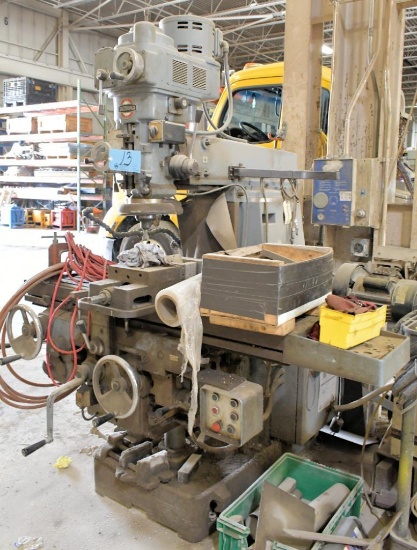 Shizuoka Machine Tool, Variable Speed Vertical Milling Machine ...