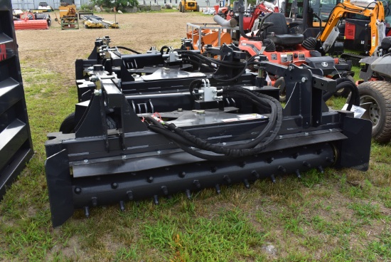 New 2024 Landhonor skid steer Harley power rake attachment, model #PR ...