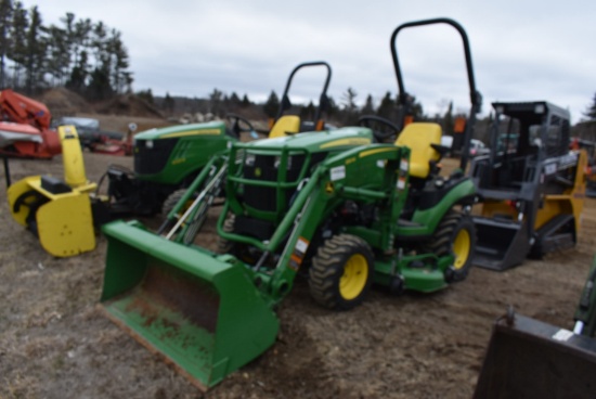 John Deere 1025r Tractor With Bucket Online Auctions Proxibid 3475