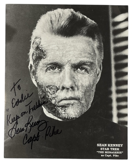 Signed Sean Kenney | B&W Photo 8 x 10 | Cert No. CB36381 | Art ...