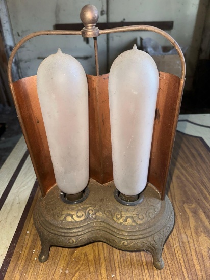 Vintage American Electric Cast Iron Copper Heater | Art, Antiques ...