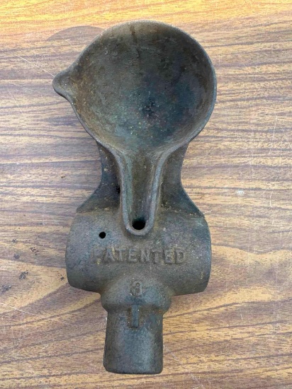 Chas Field Cast Iron Lead Hammer Mold | Online Auctions | Proxibid