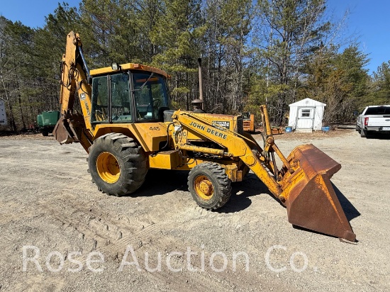 John Deere 510C backhoe loader | Heavy Construction Equipment | Online ...