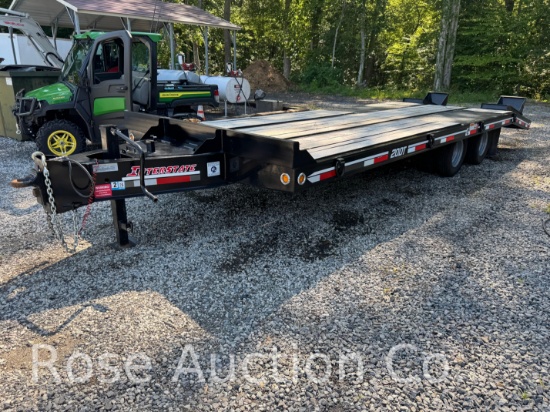 2024 INTERSTATE 20DT Tag Trailer (Like New) 25,900 GVWR electric brakes ...