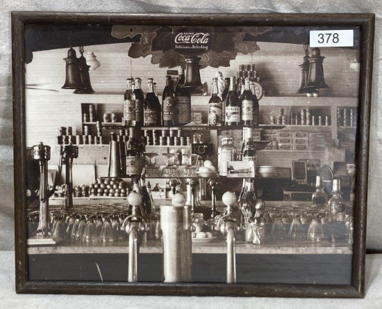Early Coca-Cola Photograph of Bar | Online Auctions | Proxibid