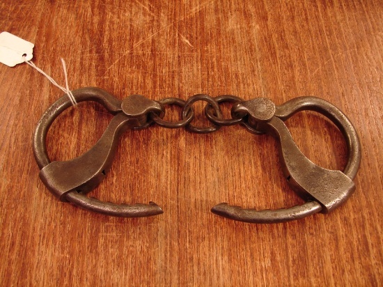 Civil War or earlier hand cuff set | Guns & Military Artifacts ...
