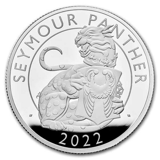 2022 2 Oz Silver Seymour Panther Pf W/ Box & Coa | Coins & Currency ...