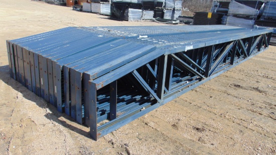 STURDI-BILT Pallet Racking Angled Upright | 32' 6"x32"x3" | 150 lbs ...