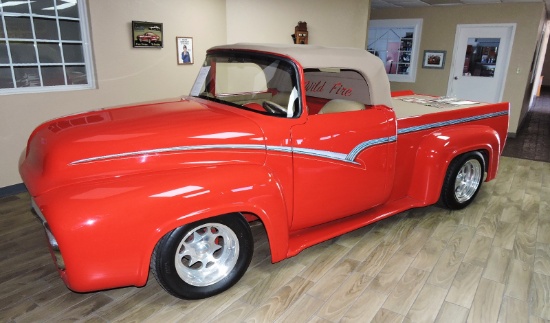 1956 FULLY CUSTOMIZED F100 | Collector Cars Hot Rods & Custom Cars ...