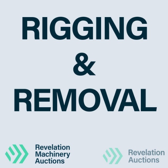 RIGGING AND REMOVAL INFORMATION | Online Auctions | Proxibid