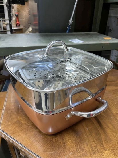 Copper Chef 11" Casserole Pan Set | Estate & Personal Property Small ...