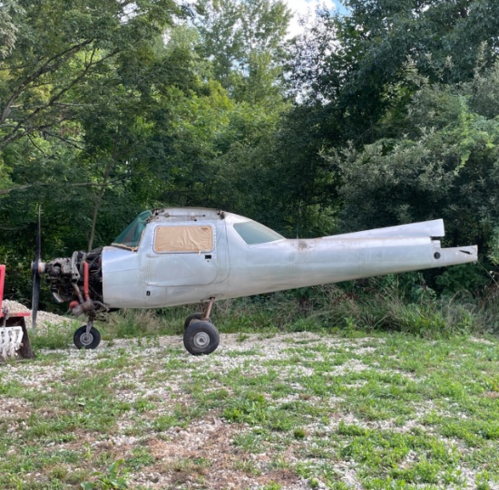 Cessna 150 Airplane Fuselage - Engine Attached | Online Auctions | Proxibid